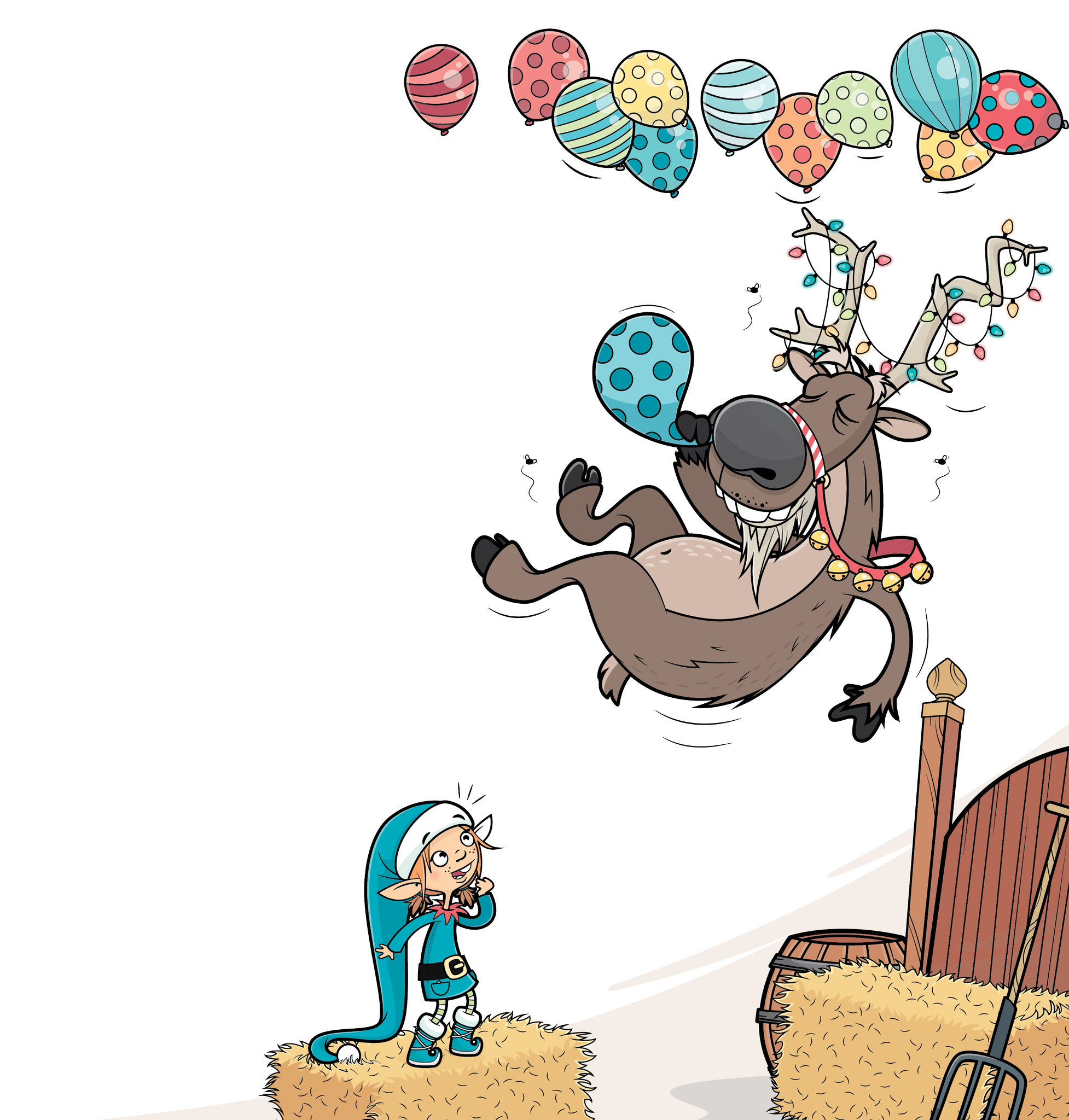 Elma the Elf and the Tinsel-Tastic Sled Zeppelin by Camilla Victoria ...